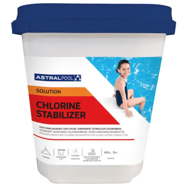 Astral Pool Chlorine stabilizer for Swimming pool, tablet, 4.5 kg ...