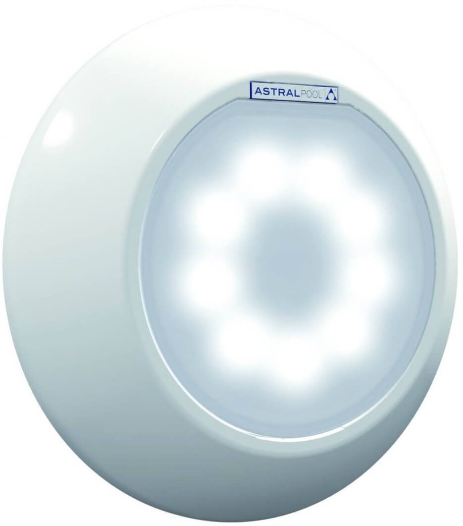 Astral Pool Flexi Slim LED light and decorative ring, 14.5 W, white ...