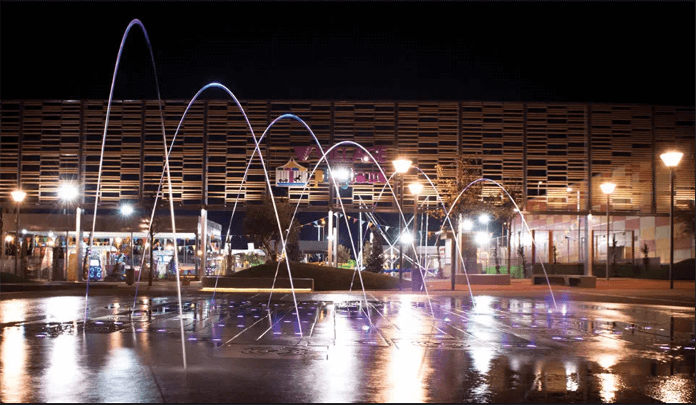 Astralpool Glassy Jet S nozzle with jumping effect - steel, 2 m3/h , 0. ...