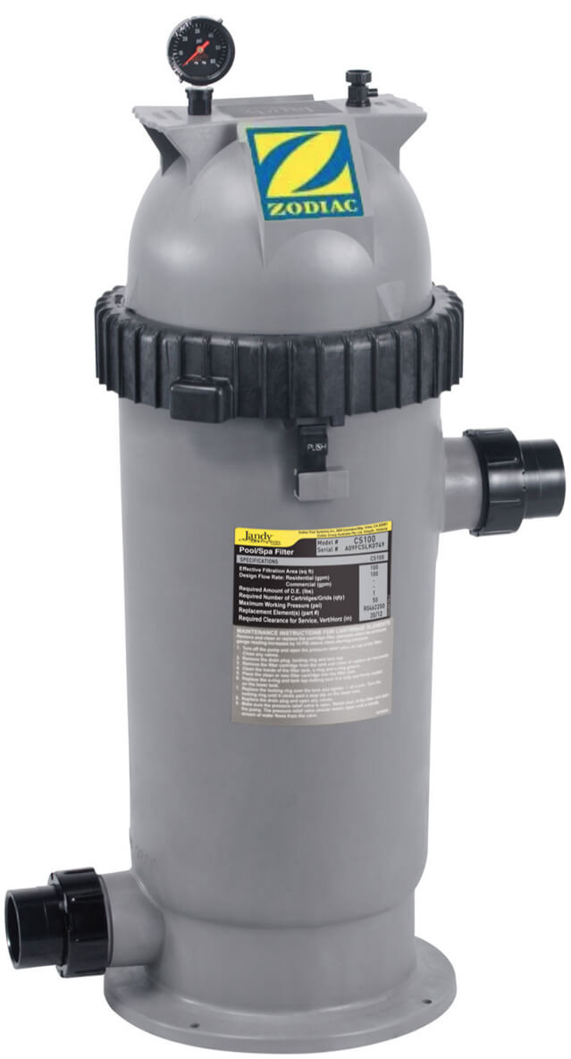 Zodiac CS 100 Cartridge filter for pool - 22.7 m3/h - best price in UAE
