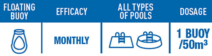 CTX 235 Sleepy floating dosing device for pools - best price in UAE